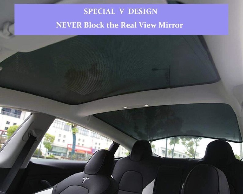 Tesla Model 3 Sun Roof Glare Reducers – GCH Automotive Systems